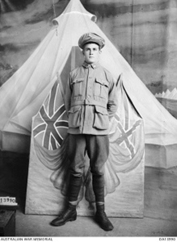 Centenary of ANZAC - James Vivian Mansell