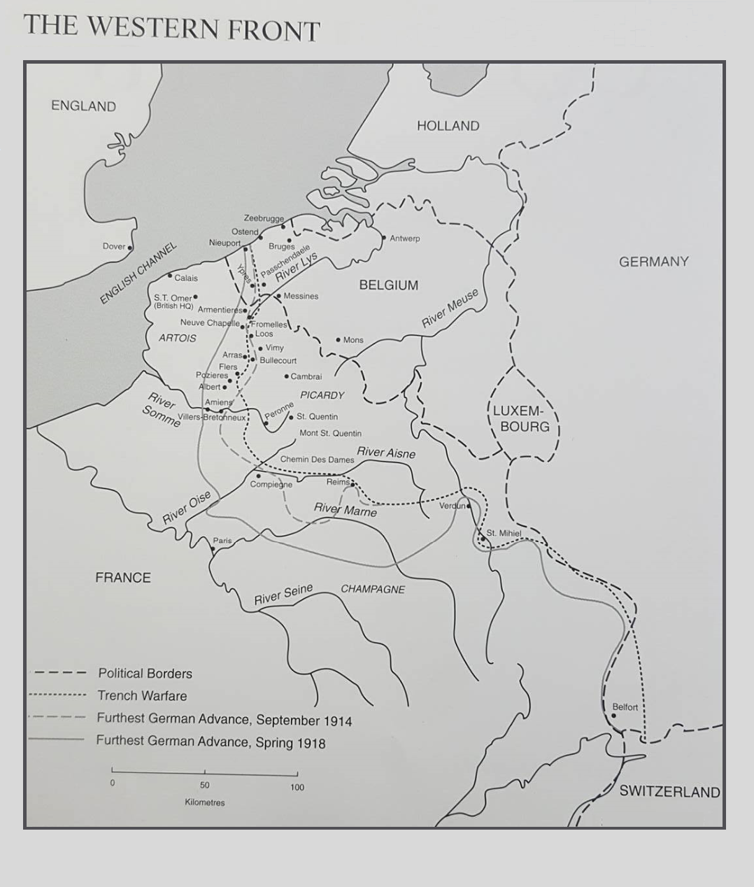 Centenary of ANZAC - Battle of the Somme