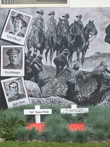 Centenary of ANZAC - Sheffield mural depicts Centenary of ANZAC